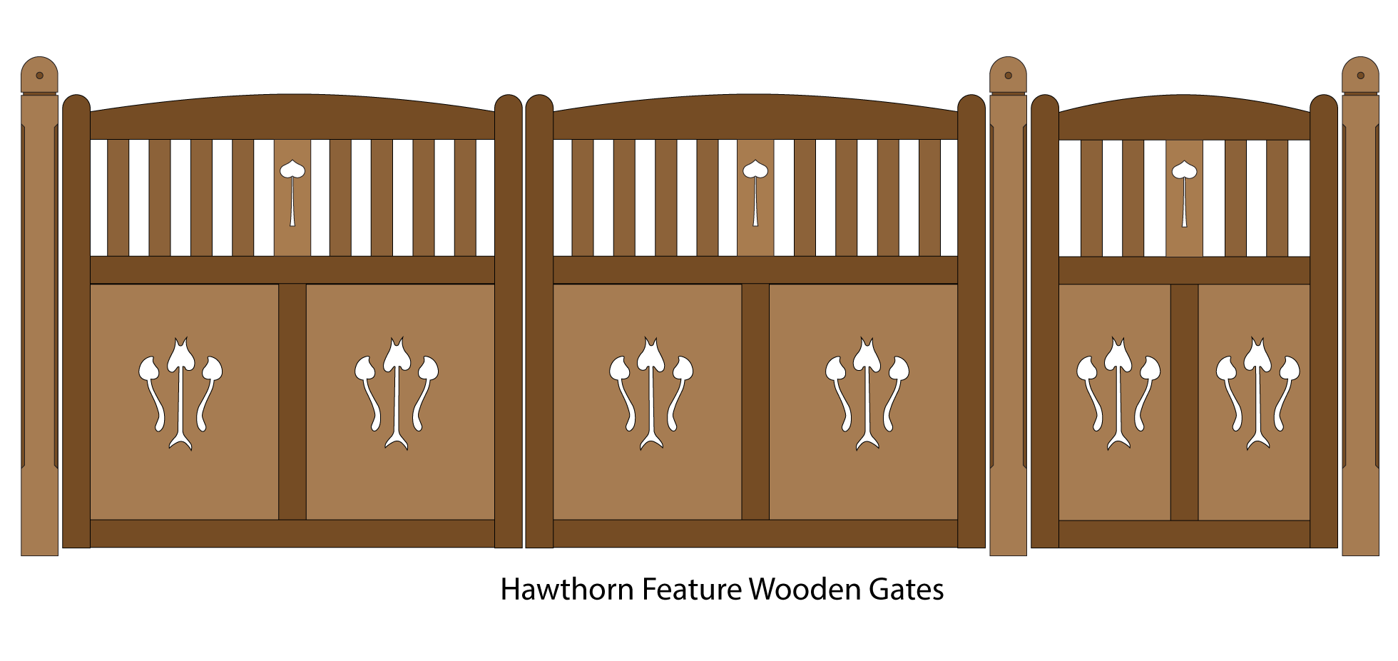 Wooden Gates, Picket Gates and Timber gate design