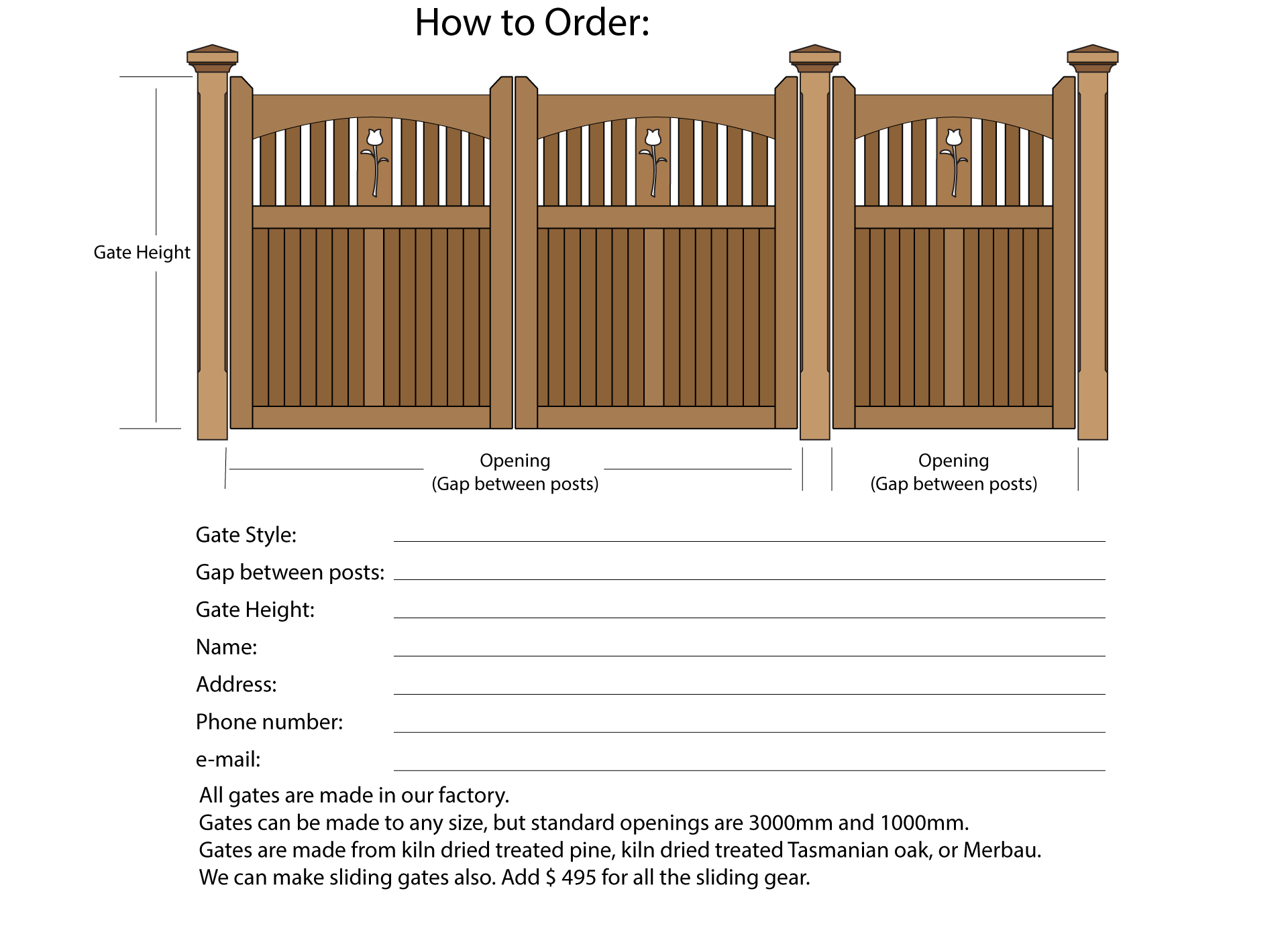 Wooden Gates, Picket Gates and Timber gate design