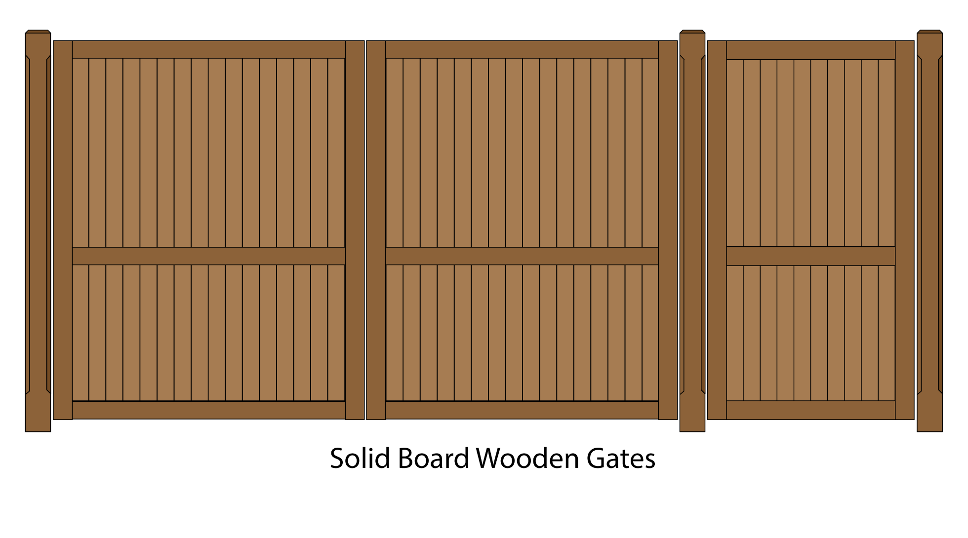 Wooden Gates, Picket Gates and Timber gate design
